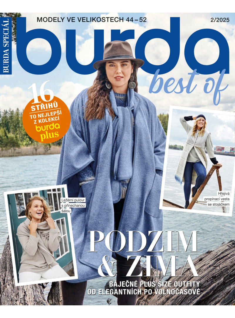AKTUÁLNÍ VYDÁNÍ BURDA BEST OF PLUS 02/2025